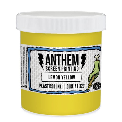 Triangle Plastisol Ink - Lemon Yellow – ScreenBurning.com