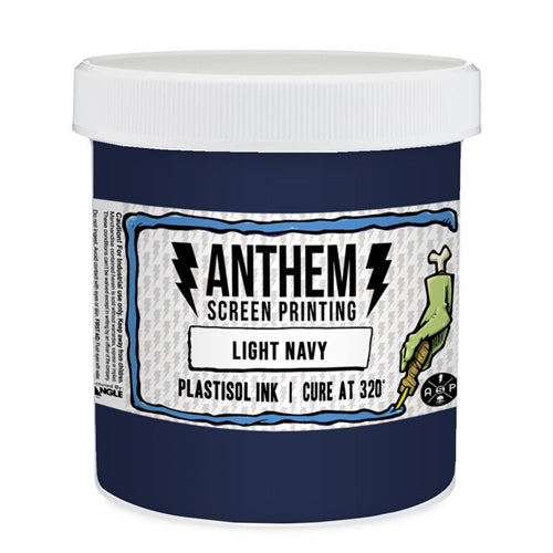 Triangle Plastisol Ink - Light Navy – ScreenBurning.com