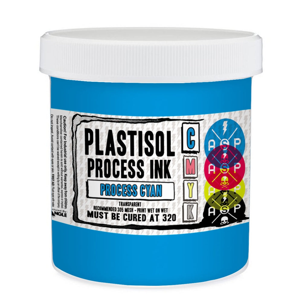 Triangle Plastisol Ink - Process Cyan – ScreenBurning.com